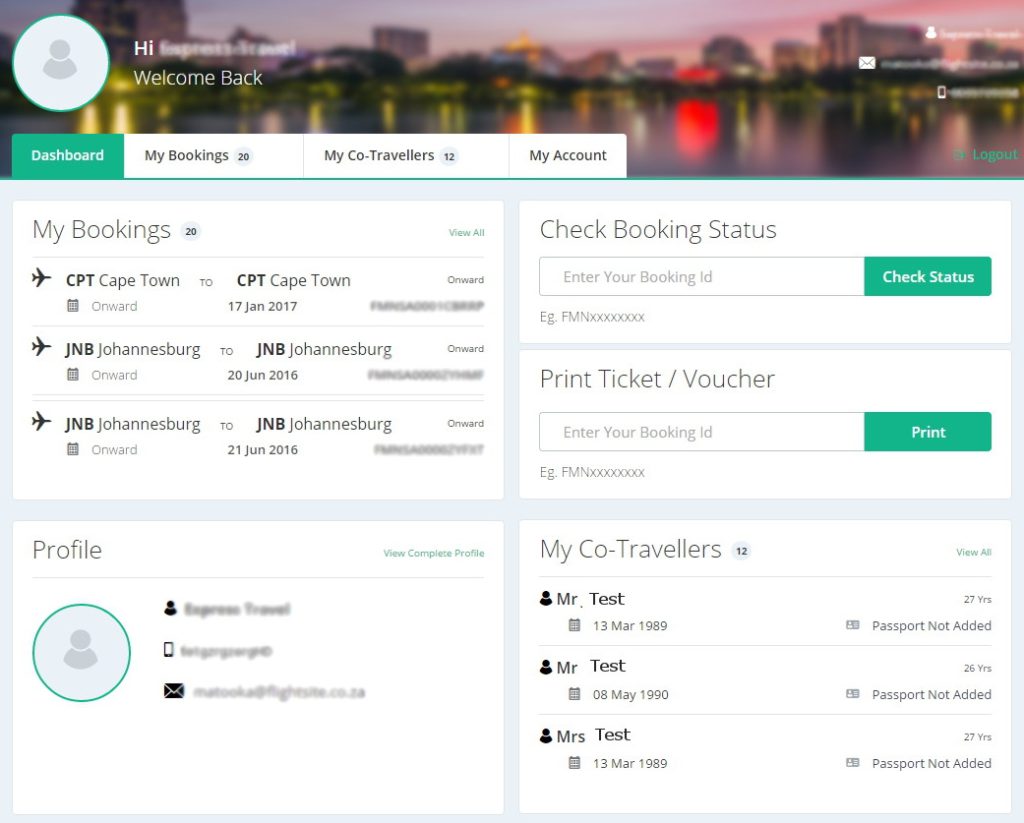 New user interface live! – FlightSiteAgent